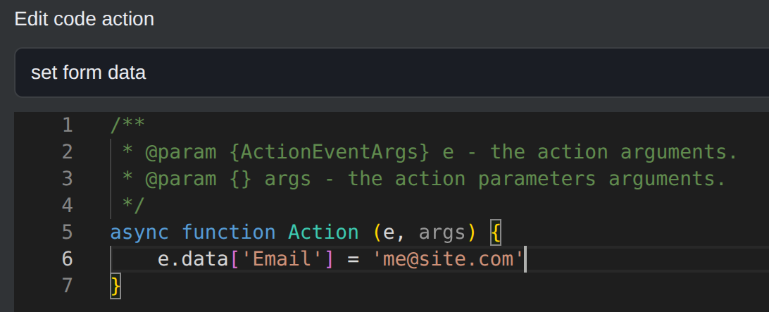 Form Builder | Documentation | FormBuilder